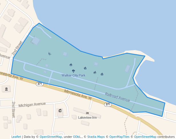 Walker City Park in Walker | Map and Routes