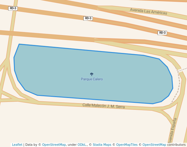 Parque Calero in Santo Domingo Este | Map and Routes