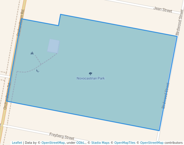 Novocastrian Park in New Lambton | Map and Routes