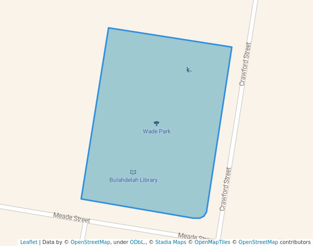 Wade Park in Bulahdelah | Map and Routes