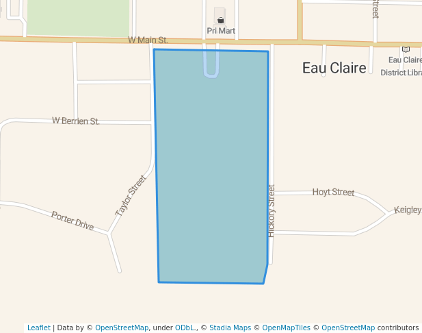 Elizabeth Park in Eau Claire | Map and Routes