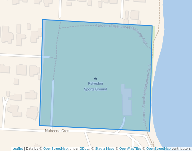 Kelvedon Park in Taroona | Map and Routes