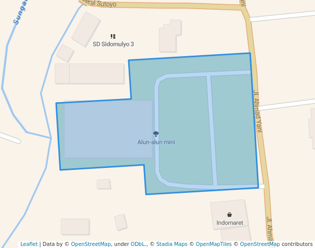 Alun-alun mini in Ungaran | Map and Routes