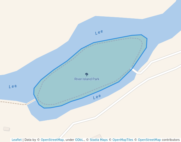 River Island Park in Pairc Na Coillte | Map and Routes