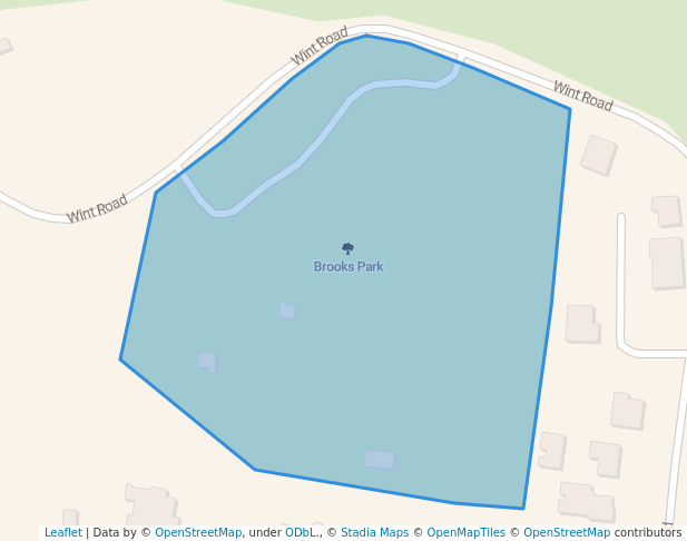 Brooks Park in Mandeville | Map and Routes