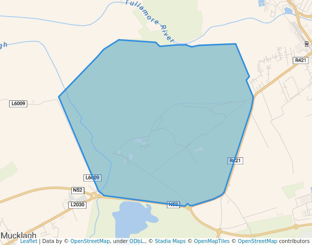 Charleville Castle Demesne in Cabra | Map and Routes