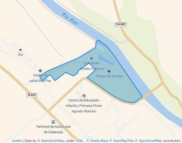 Parque de Alceda in Alceda | Map and Routes