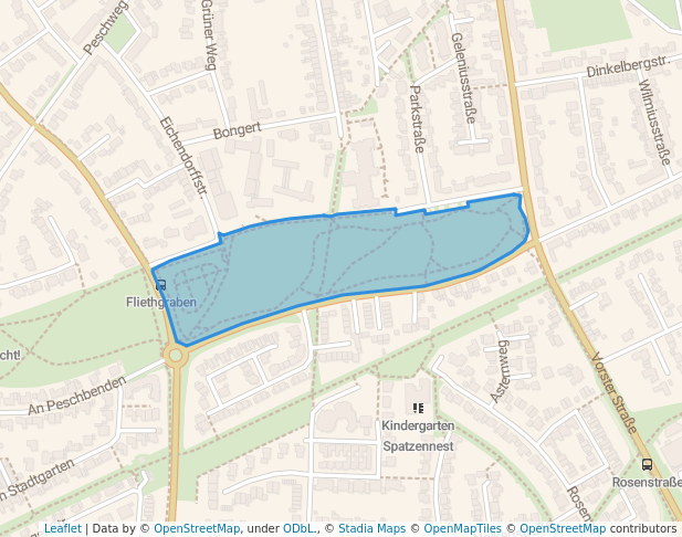 East-Cambridgeshire-Park in Kempen | Map and Routes