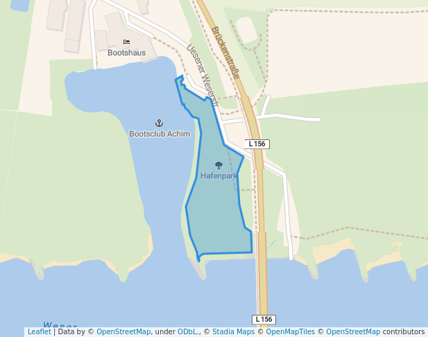 Hafenpark in Achim | Map and Routes