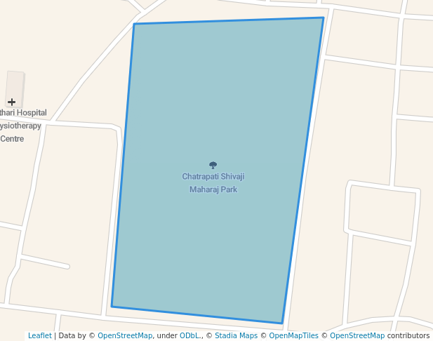 Chatrapati Shivaji Maharaj Park in Hinganghat | Map and Routes