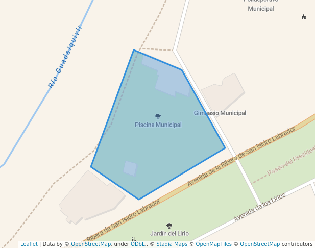Piscina Municipal in Villa del Río | Map and Routes