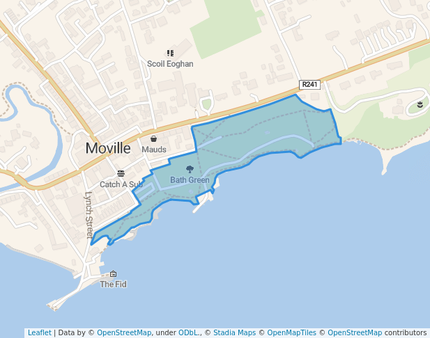 Bath Green in Moville | Map and Routes