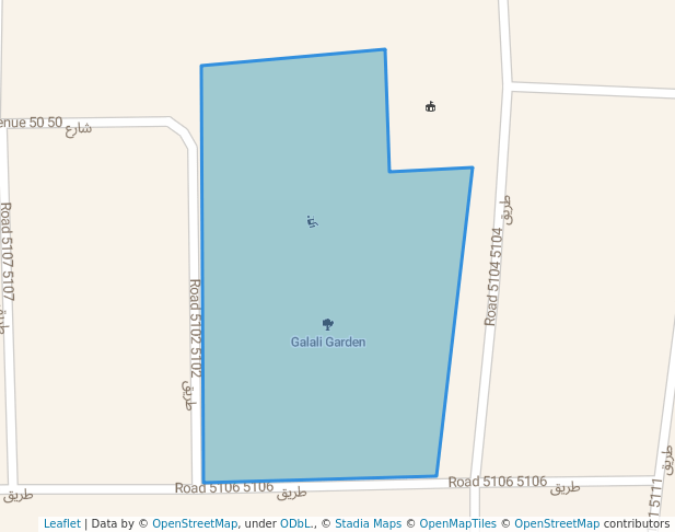 Galali Garden in Galali | Map and Routes