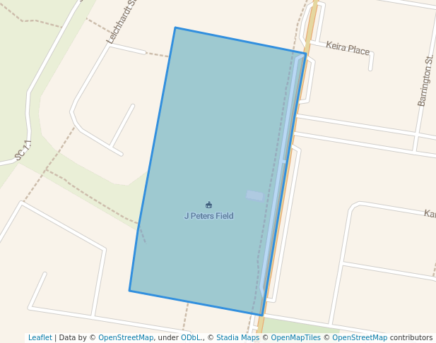 Worrell Park in Ruse | Map and Routes