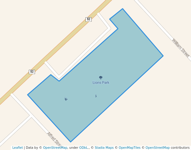 Lions Park in Biggenden | Map and Routes