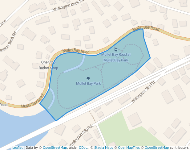 Mullet Bay Park in St.George's | Map and Routes