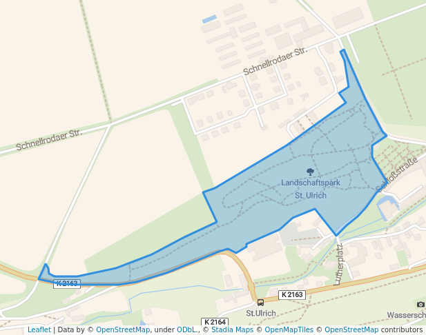 Landschaftspark St. Ulrich in Mücheln (Geiseltal) | Map and Routes