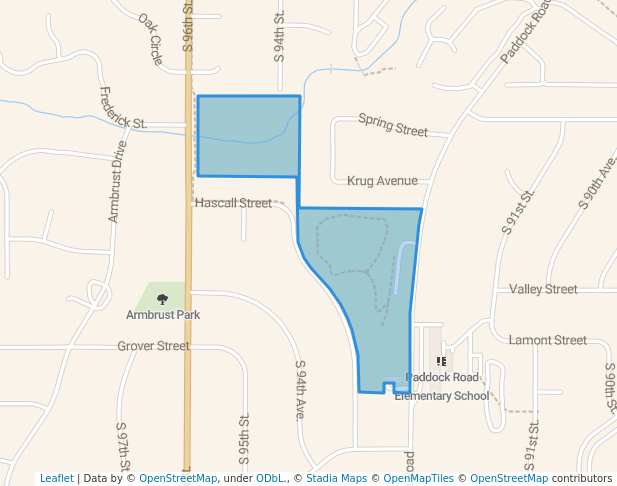 Rockbrook Park in Omaha | Map and Routes