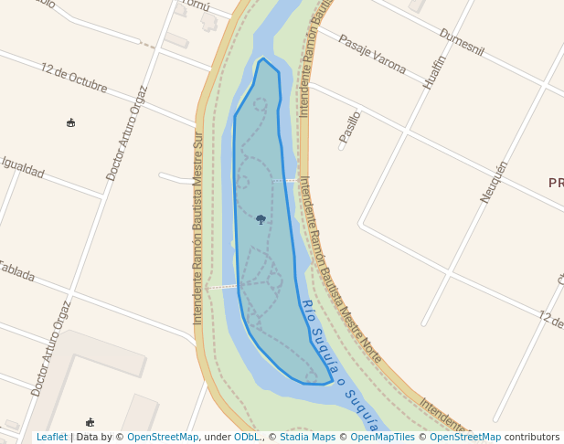 Isla de los Patos in Córdoba | Map and Routes