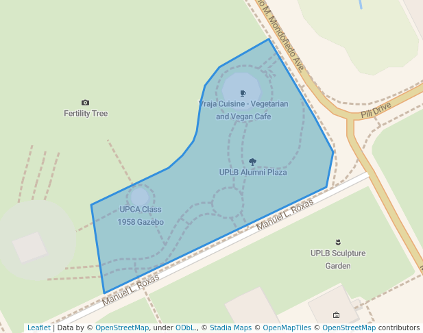 UPLB Alumni Plaza in Los Baños | Map and Routes