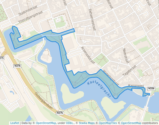Vestingen in Ieper | Map and Routes