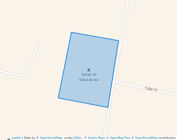 Campo de Futball de Ucú in Ucú | Map and Routes