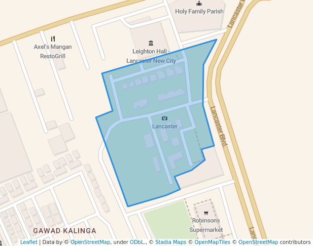 Lancaster Estates Model Houses in Imus | Map and Routes