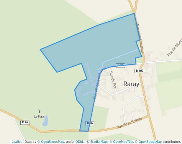 Parc du Château de Raray in Raray | Map and Routes