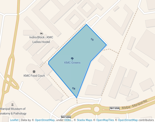 KMC Greens in Manipal | Map and Routes