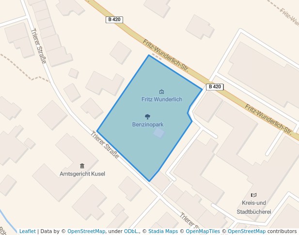 Benzinopark in Kusel | Map and Routes