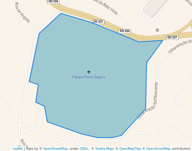 Parque Porto Seguro in Fafe | Map and Routes