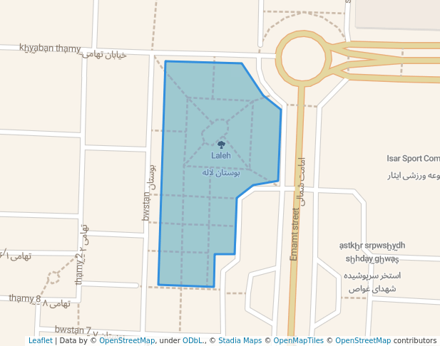 Laleh in Birjand | Map and Routes