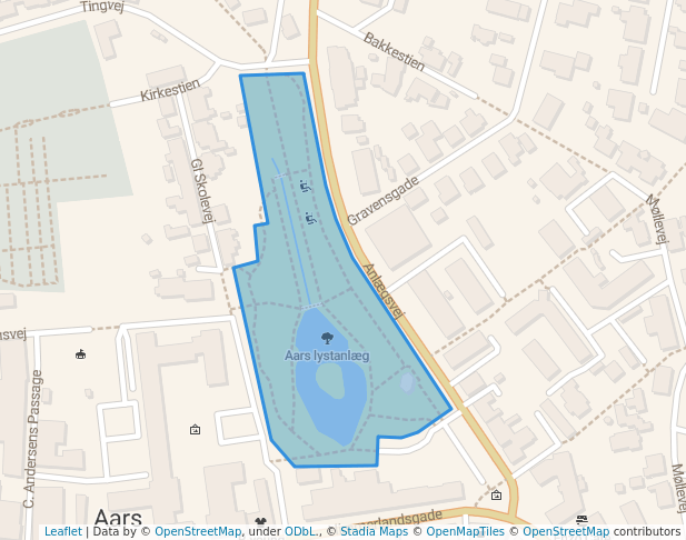 Aars lystanlæg in Aars | Map and Routes