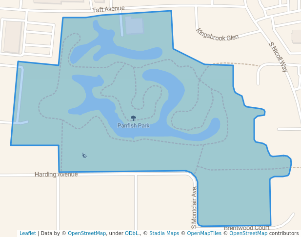 Panfish Park in Glen Ellyn | Map and Routes