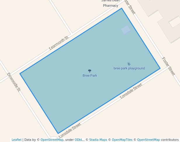 Bree Park in Hamilton | Map and Routes