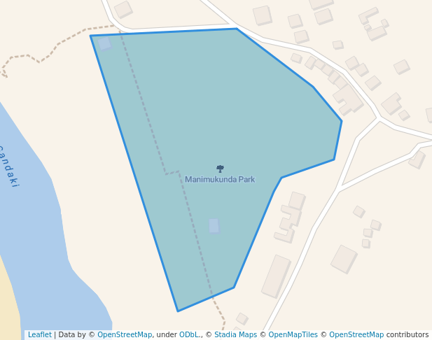 Manimukunda Park in Devghat | Map and Routes