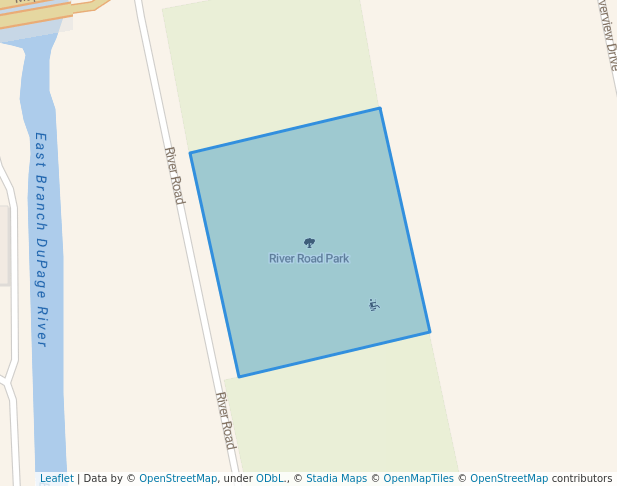 River Road Park in Lisle | Map and Routes