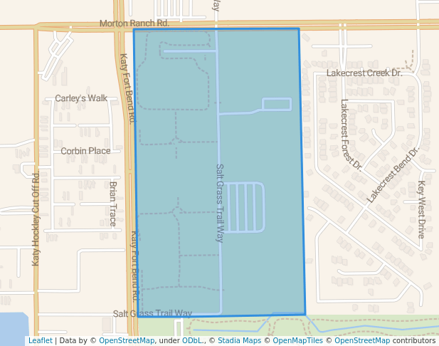 Katy Park in Katy | Map and Routes