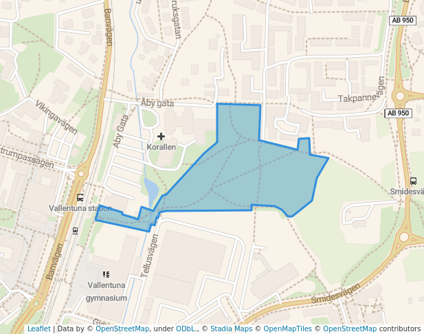 Lasseparken in Vallentuna | Map and Routes