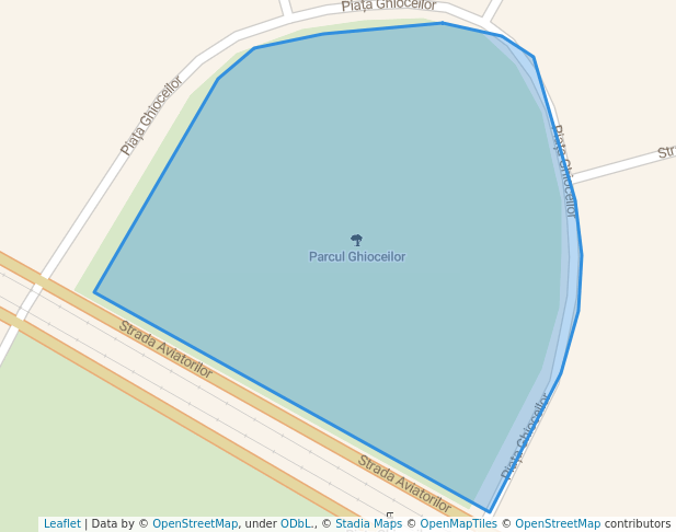 Parcul Ghioceilor in Oradea | Map and Routes