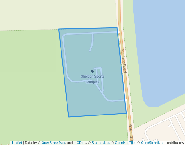 Sheldon Sports Complex Park in Houston | Map and Routes