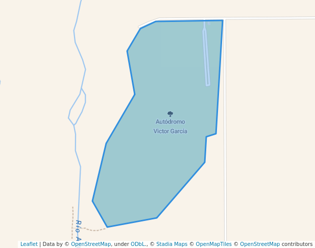 Autódromo Victor García in General Alvear | Map and Routes