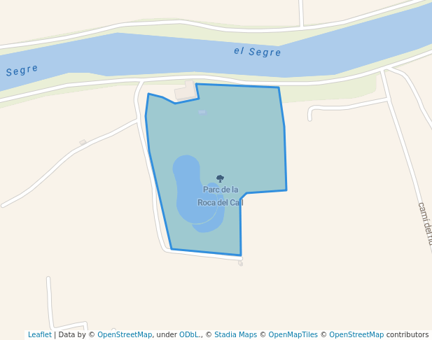 Parc de la Roca del Call in Ponts | Map and Routes