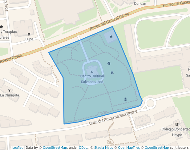 Parque Jado in Santander | Map and Routes