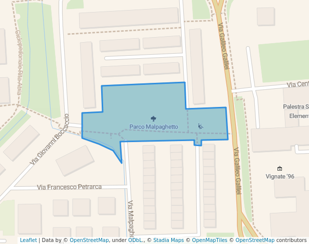 Parco Malpaghetto in Vignate | Map and Routes