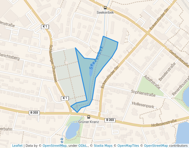 Seekenbekpark in Rendsburg | Map and Routes
