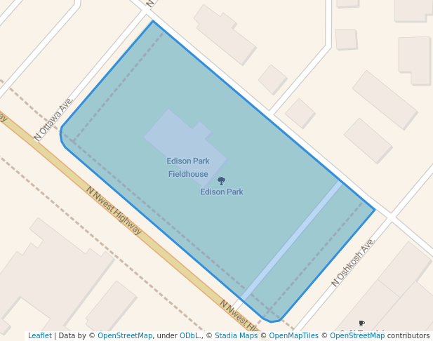 Edison Park in Chicago | Map and Routes