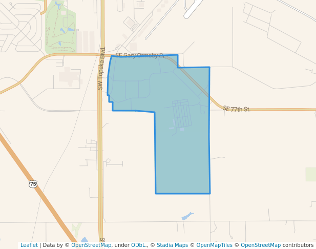 Heartland Park in Berryton | Map and Routes