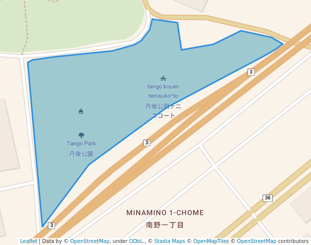 Tango Park in Nagoya | Map and Routes