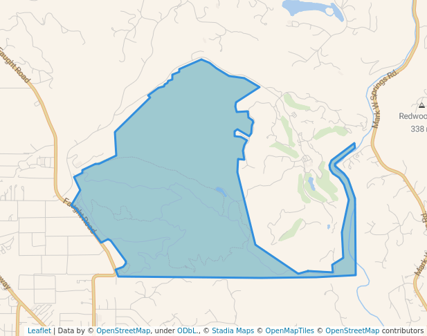 Shiloh Ranch Regional Park in Larkfield-Wikiup | Map and Routes